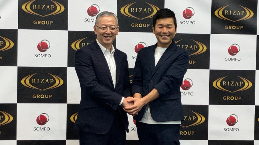 SOMPOとRIZAPが資本提携 「チョコザップ」を軸にデータ活用 | 財界オンライン